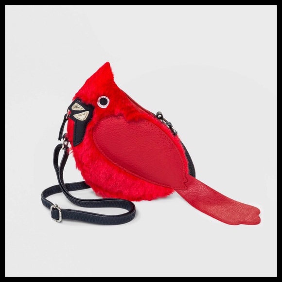 Cat & Jack | Accessories | Cat Jack Red Cardinal Bird Crossbody Purse ...